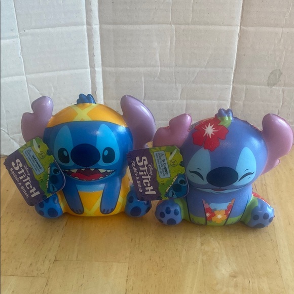 Disney | Toys | Disney Squish A Stitch Set Of 2 Great For Hand ...